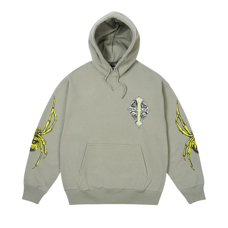 Buy Palace TGF Hood 'Grey' - P27TGFCS004 | GOAT