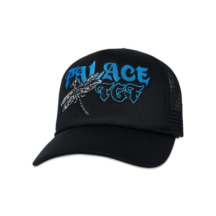 Buy Palace TGF Trucker 'Black' - P27TGFH002 | GOAT