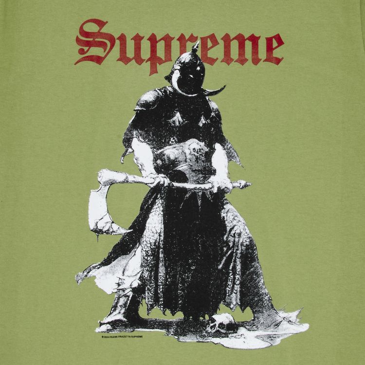Buy Supreme x Frank Frazetta Destruction Tee 'Moss' - FW24T33 MOSS ...