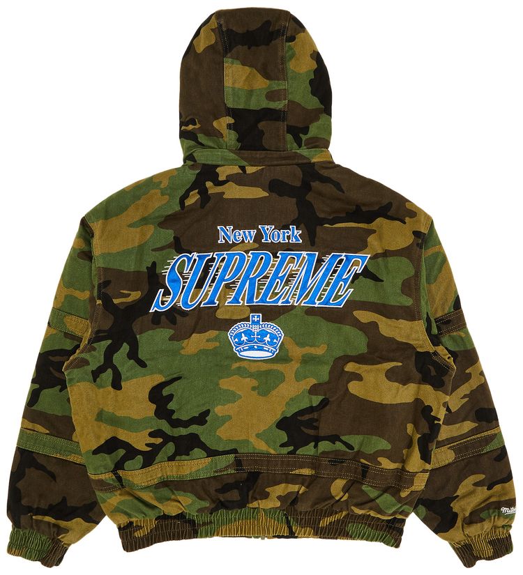 supreme camo jacket