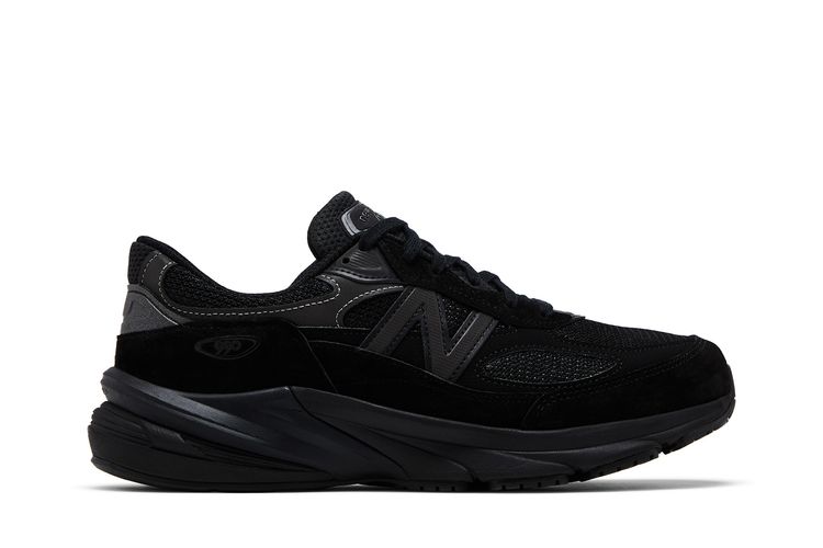 Buy New Balance 990v6 Made in USA 2E Wide 'Triple Black' - U990BB6 2E ...