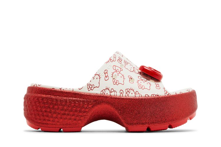 Buy Crocs Hello Kitty x Stomp Slide '50th Anniversary' - 209815 100 | GOAT