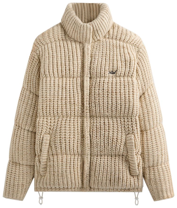 Buy Kith Killington Knit Puffer Jacket 'Muslin' - KHM010723 106 | GOAT