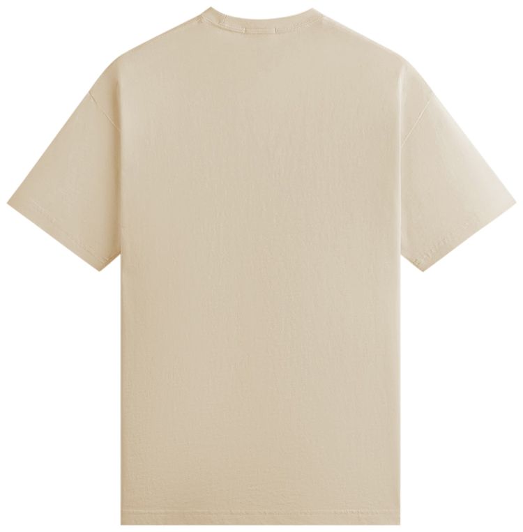 Buy Kith Rose Serif Tee 'Sandrift' - KHM032811 104 | GOAT