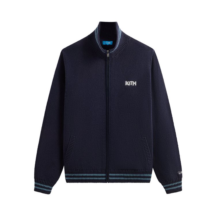 Buy Kith x Disney Donald Duck Full Zip Wyona Sweater 'Nocturnal ...
