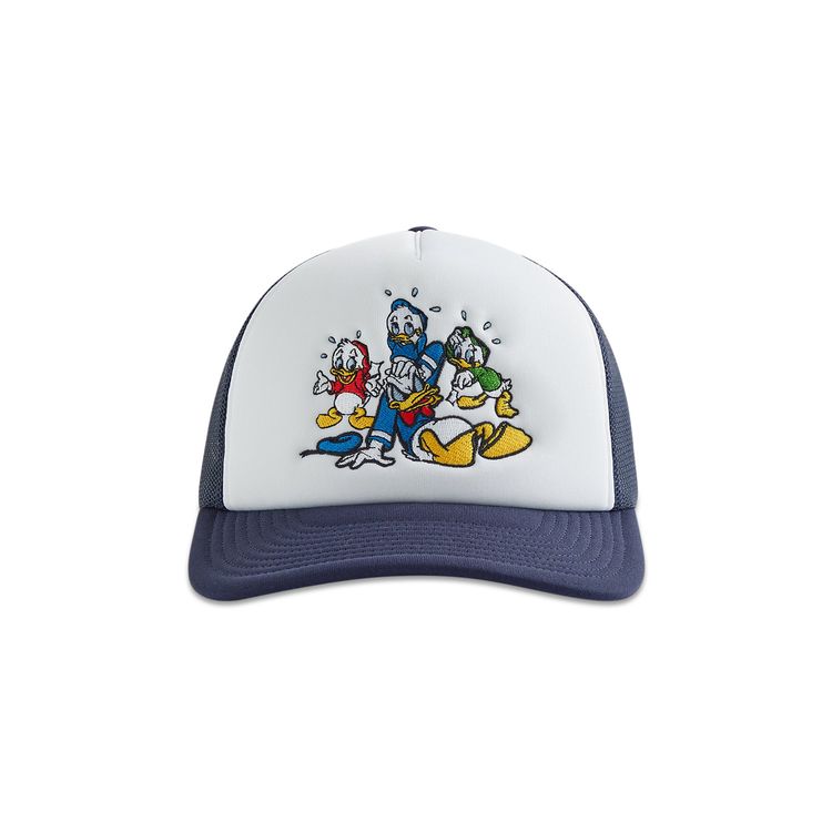 Buy Kith x Disney Donald Duck Nephews Nolan Trucker Hat 'Nocturnal ...