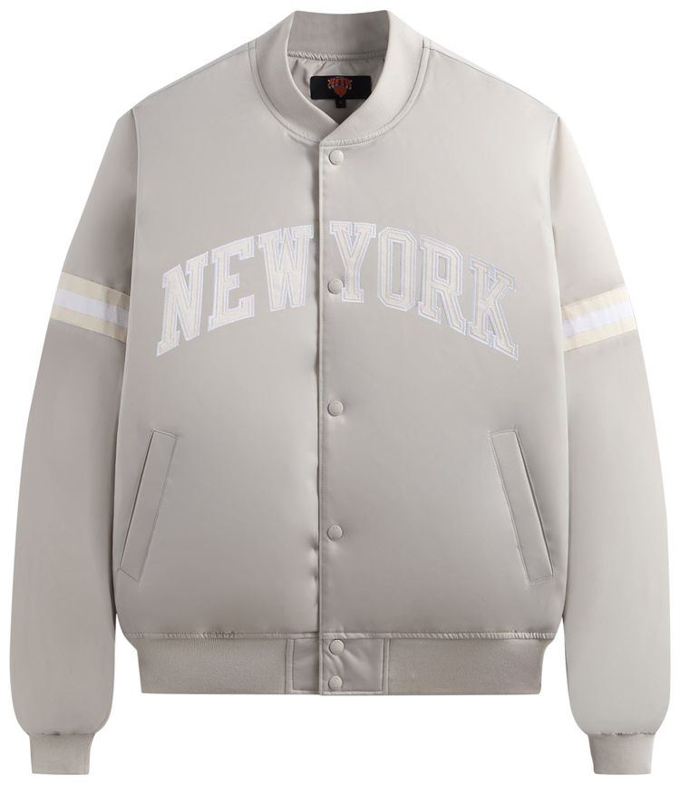 Buy Kith For The New York Knicks Empire Satin Bomber Jacket 'Wake ...