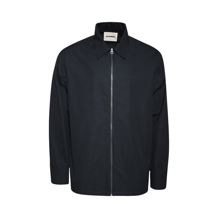 Buy Jil Sander Zip Long-Sleeve Shirt 'Uniform Grey' - J22DL0249 J45002 ...