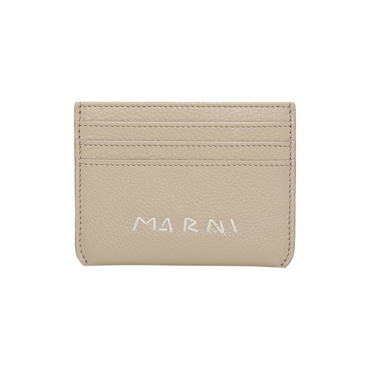 Buy Marni Logo Detail Card Case 'Winter Wheat' - PFMI0104U0 P6533 00W74 ...