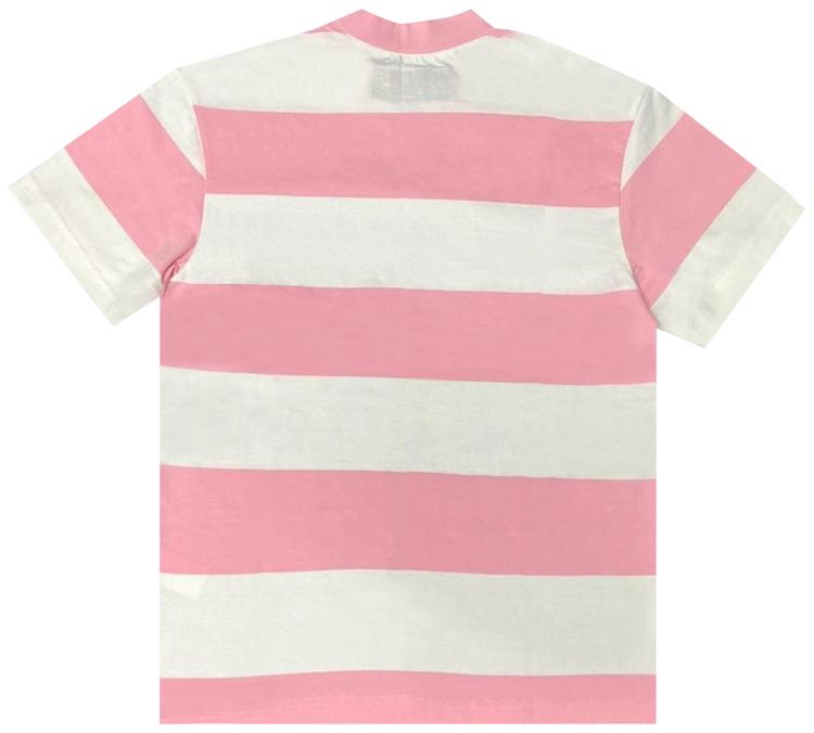 Buy Corteiz Allstarz Striped Tee 'White/Pink' - 07892 1FW0004CASTW | GOAT
