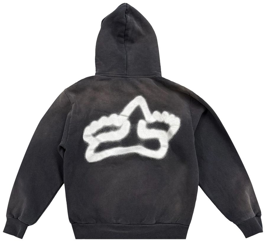 Buy Cactus Jack by Travis Scott x Fox Racing Hoodie I 'Black' - ETCJ FOX HS01 BLAC | GOAT