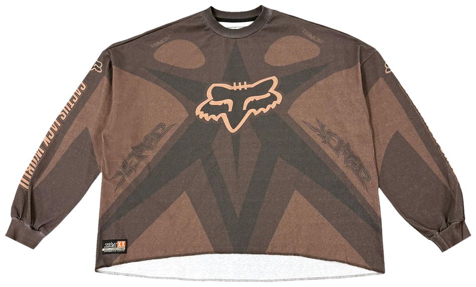 Buy Cactus Jack by Travis Scott x Fox Racing Jersey I 'Brown' - ETCJ ...