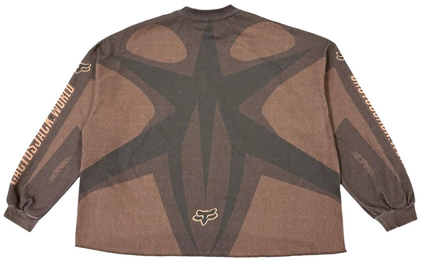 Buy Cactus Jack by Travis Scott x Fox Racing Jersey I 'Brown' - ETCJ ...