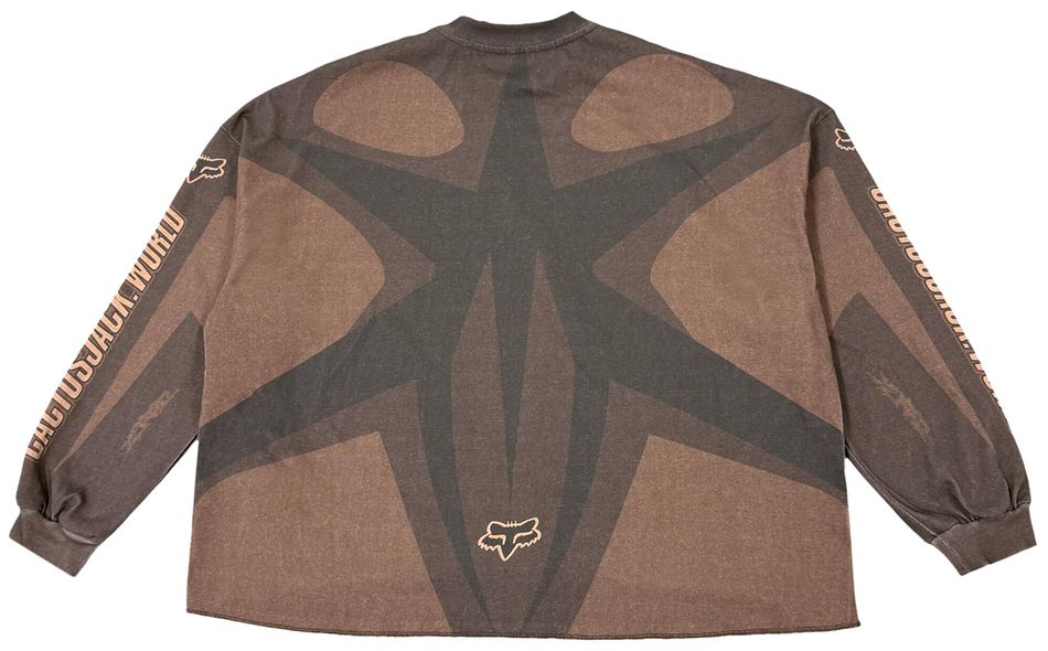 Buy Cactus Jack by Travis Scott x Fox Racing Jersey I 'Brown' - ETCJ ...