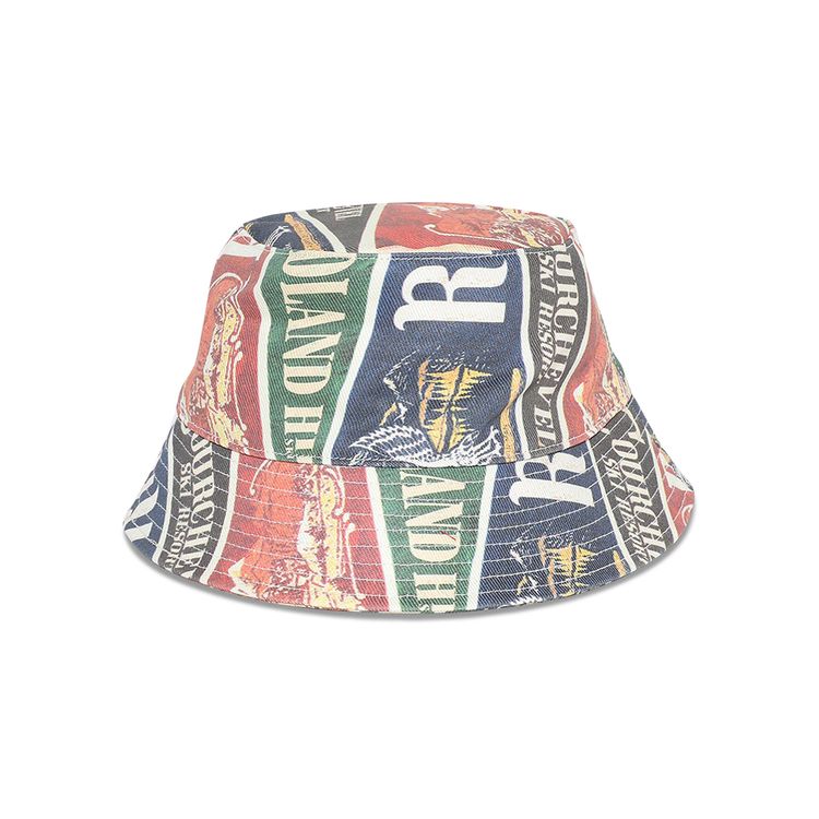 Buy Rhude Collegiate Bucket Hat 'Multicolor' - PF24HA040120108 | GOAT UK