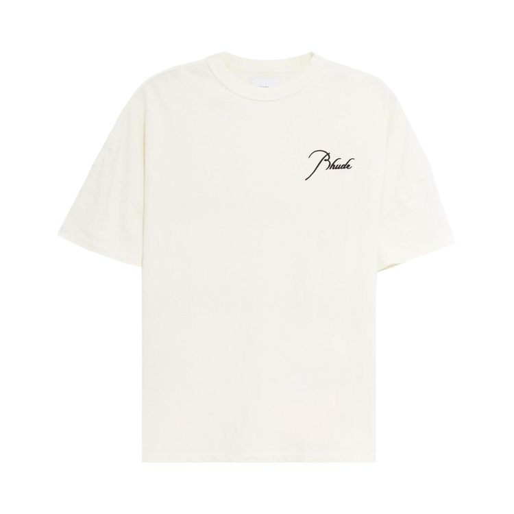 Buy Rhude Reverse Tee 'Vintage White' - PF24TT170120241 | GOAT
