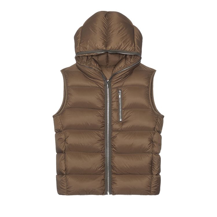 Buy Rick Owens Sealed Padded Gilet 'Fawn' - RU02D6746 NPD4 134 | GOAT