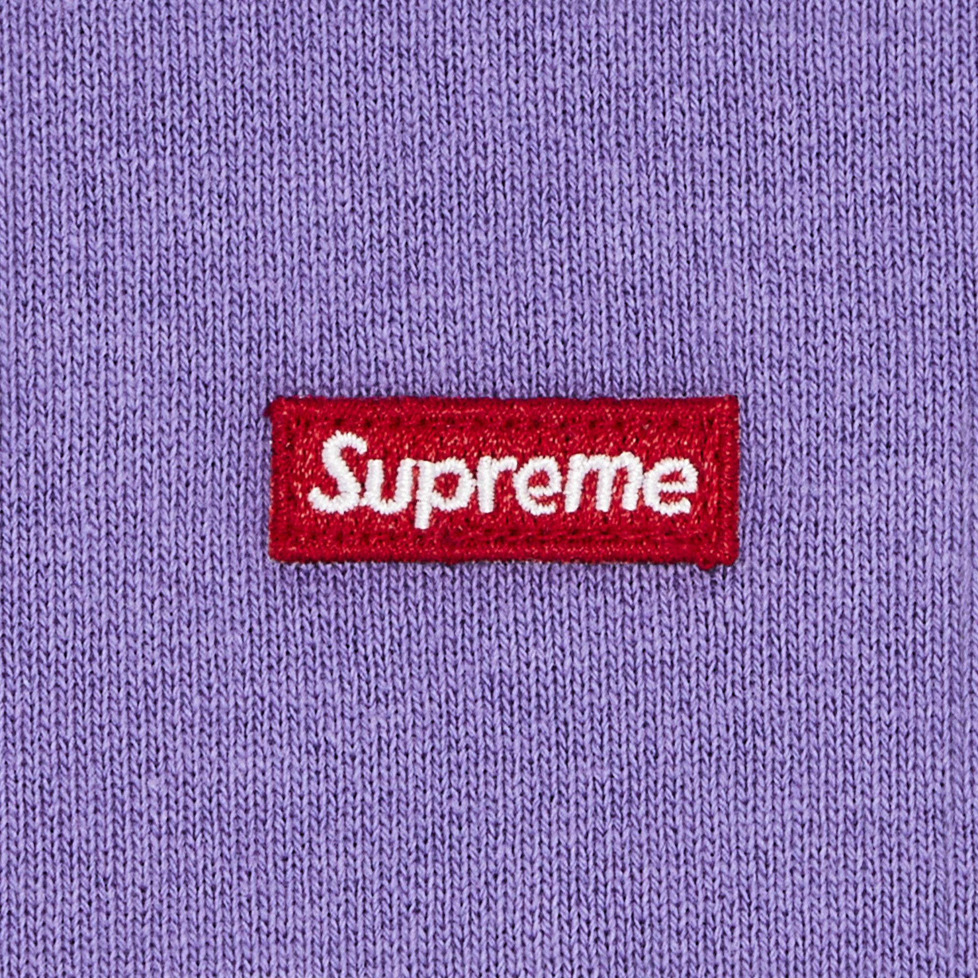Buy Supreme Small Box Hooded Sweatshirt 'Light Purple Buy Supreme Small Box Hooded Sweatshirt 'Light Purple