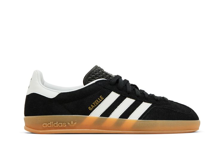 Buy Adidas Gazelle Indoor 'Black White Gum' - JI2060 | GOAT