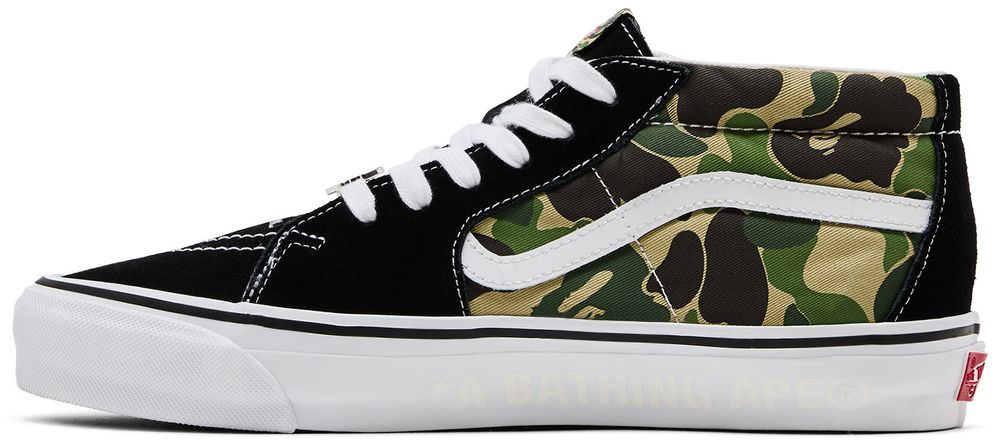 Buy BAPE x Vans Sk8-Mid 83 'ABC Camo' - VN000MZGCX3 | GOAT