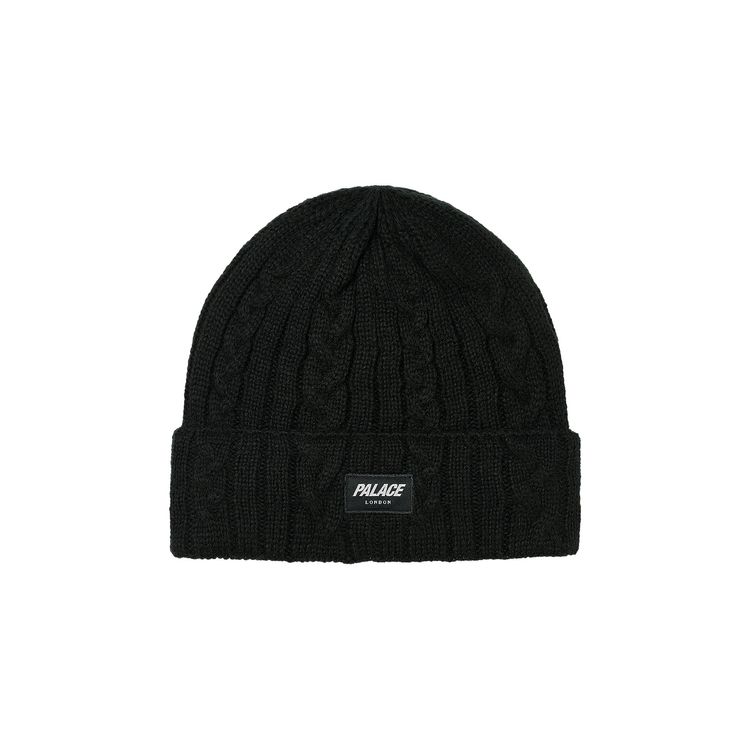 Buy Palace P Link Beanie 'Black' - P27BN071 | GOAT