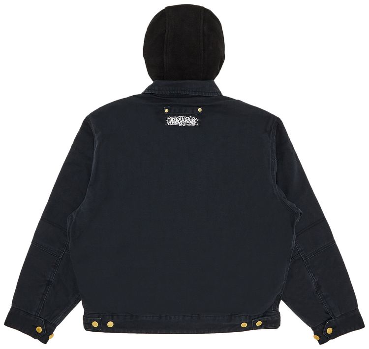 Buy Supreme x Dickies Hooded Work Jacket 'Black' - FW24J89 BLACK | GOAT UK