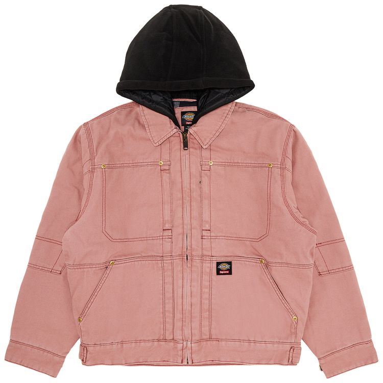 Buy Supreme x Dickies Hooded Work Jacket 'Pink' - FW24J89 PINK | GOAT