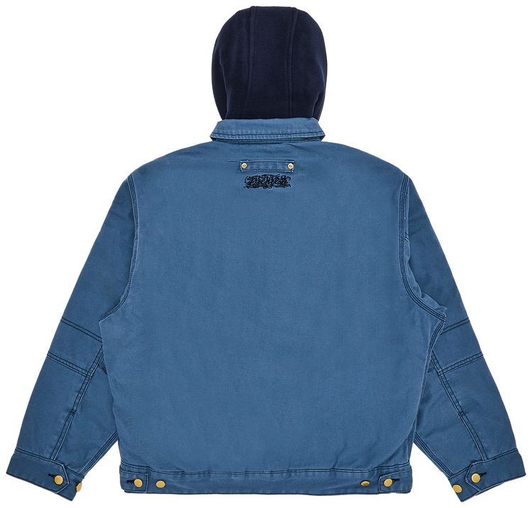 Buy Supreme X Dickies Hooded Work Jacket Light Blue Fw24j89 Light