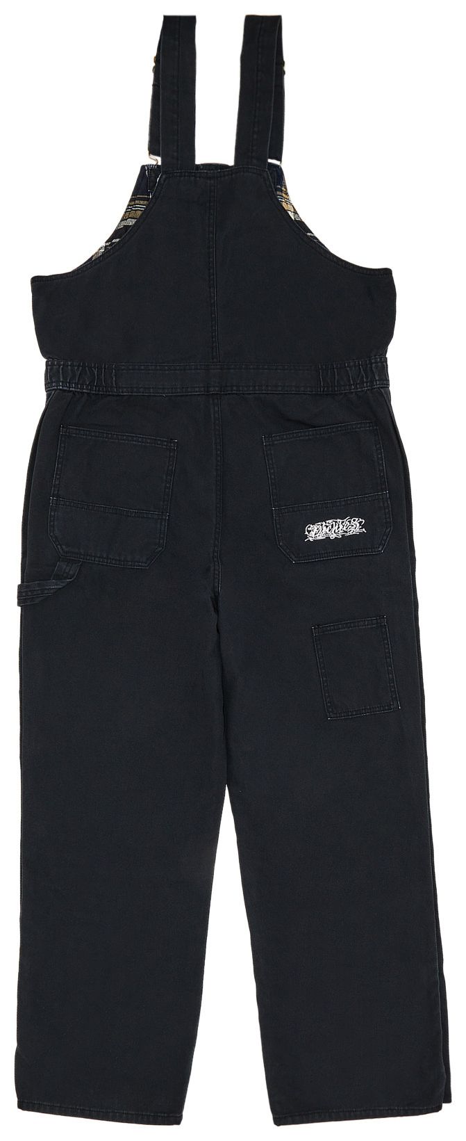 Buy Supreme x Dickies Flannel Lined Overall 'Black' - FW24P76 BLACK | GOAT