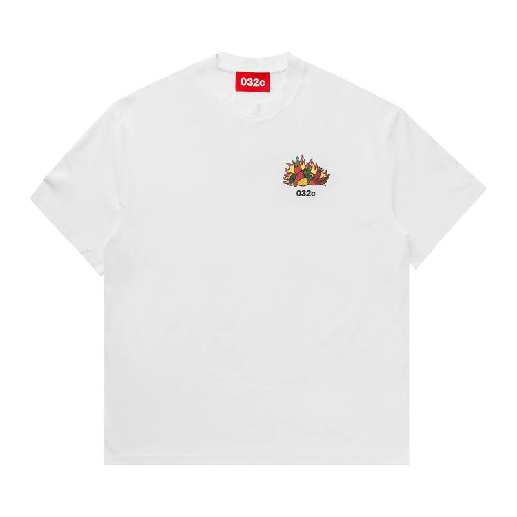 Buy 032C Fruit Tee 'White' - F24 URC 0114 100 WHIT | GOAT