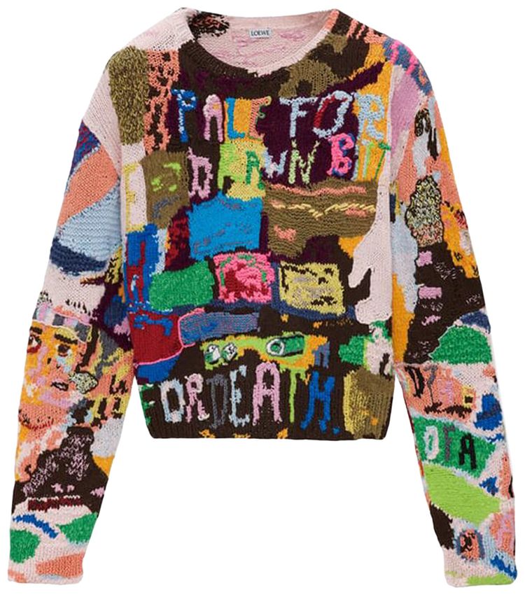 Buy Loewe Wool Sweater 'Multicolor' - H526Y14KI7 9990 | GOAT