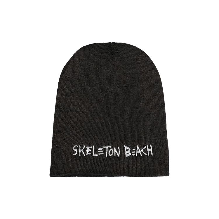 Buy Gallery Dept. Skeleton Beach Beanie 'Black' - SBB 90011 BLAC | GOAT