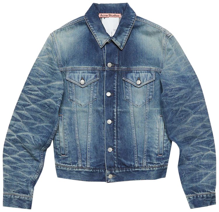 Buy Acne Studios Coat 'Mid Blue' - B90763 GOAT MID | GOAT