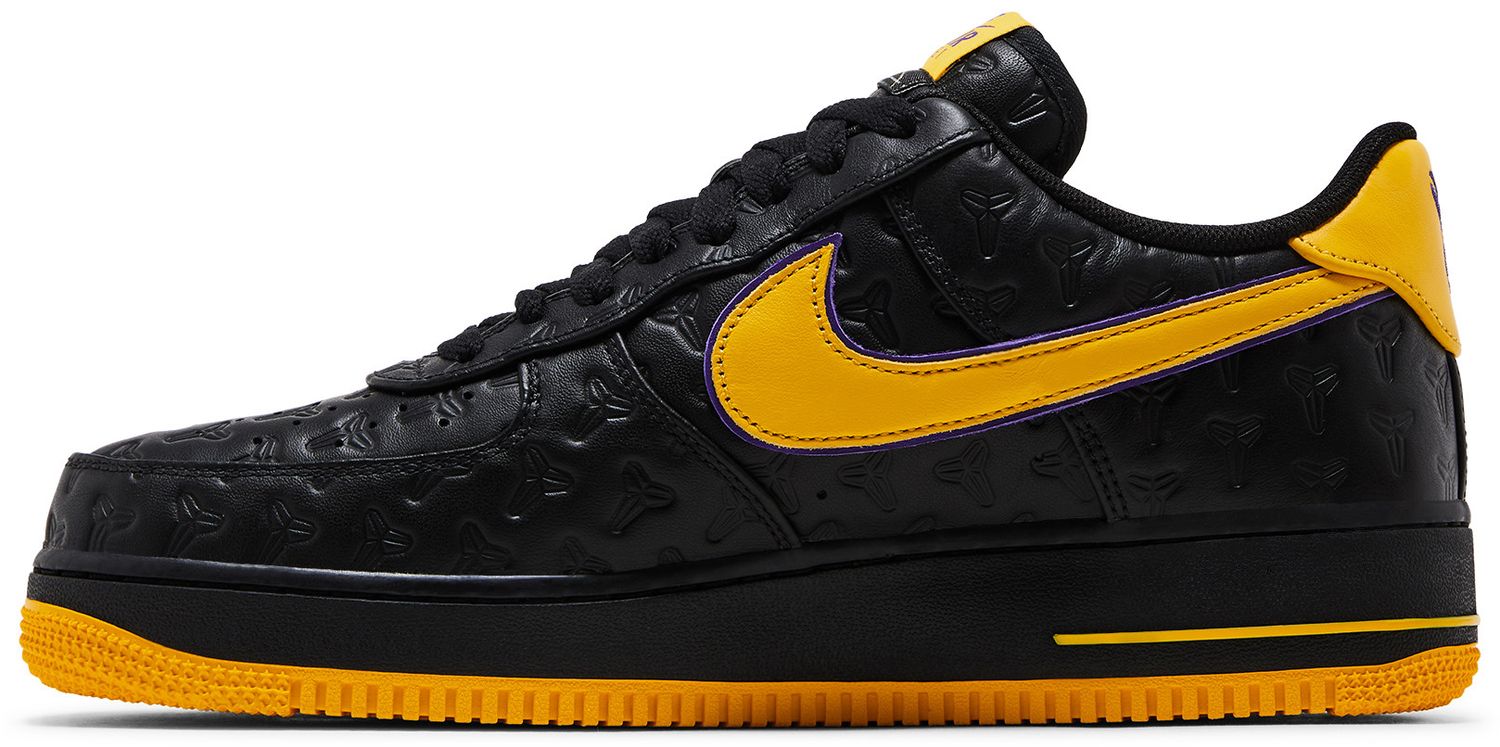 Buy Kobe Bryant x Nike Air Force 1 Low 'Lakers Away' Numbered - HV5122 ...