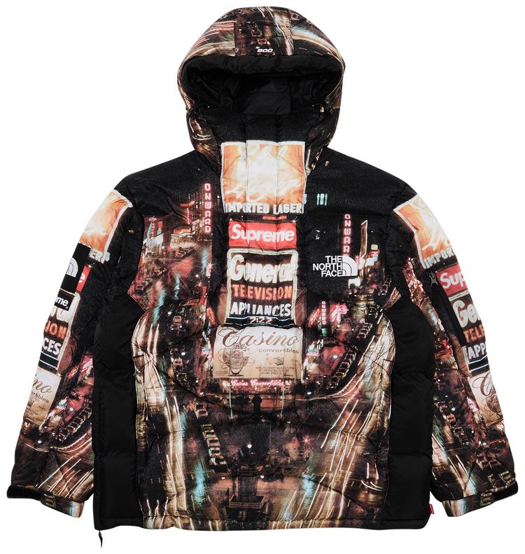 Buy Supreme x The North Face 800-Fill Half Zip Hooded Pullover 'Times Square' - FW22J4 TIMES ...