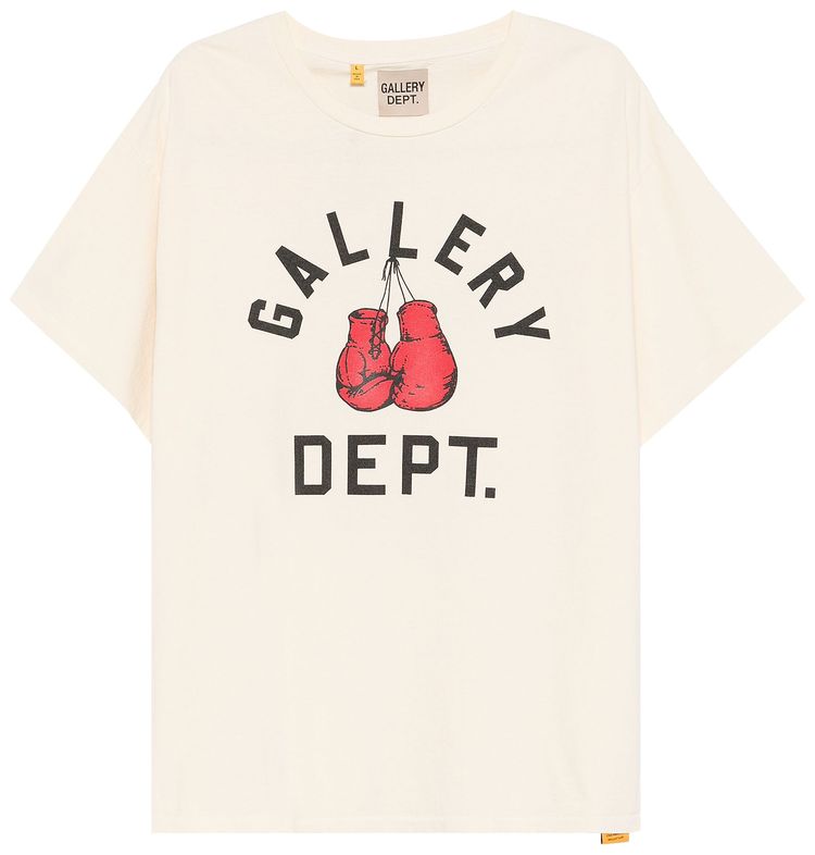 Buy Gallery Dept. Boxing Merch Tee 'Cream' - BMT 10075 CREA | GOAT