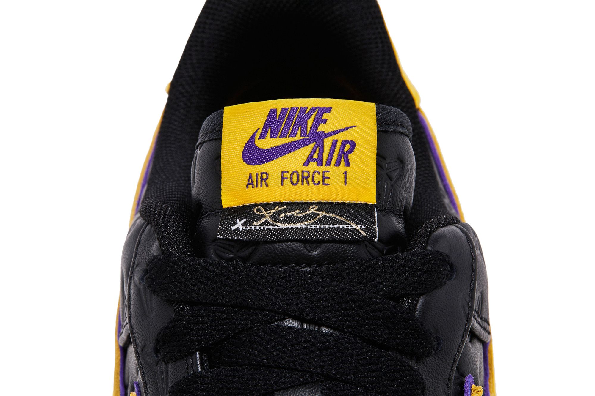 Buy Kobe Bryant x Air Force 1 Low 'Lakers Away - Numbered Buy Kobe Bryant x Air Force 1 Low 'Lakers Away - Numbered