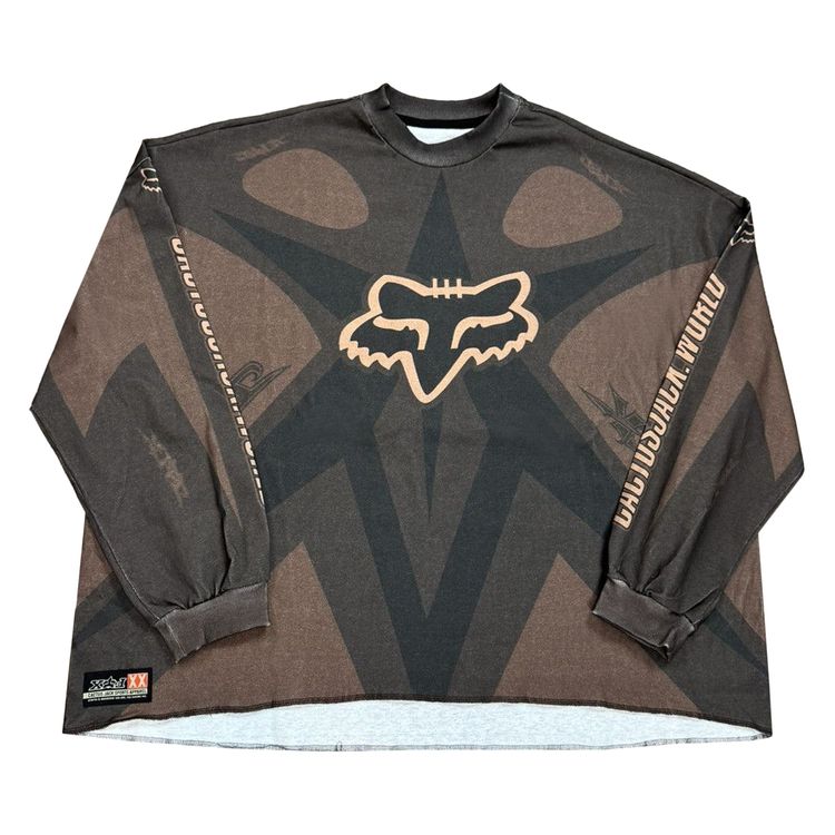 Buy Cactus Jack by Travis Scott x Fox Racing x ComplexCon Jersey 'Brown ...