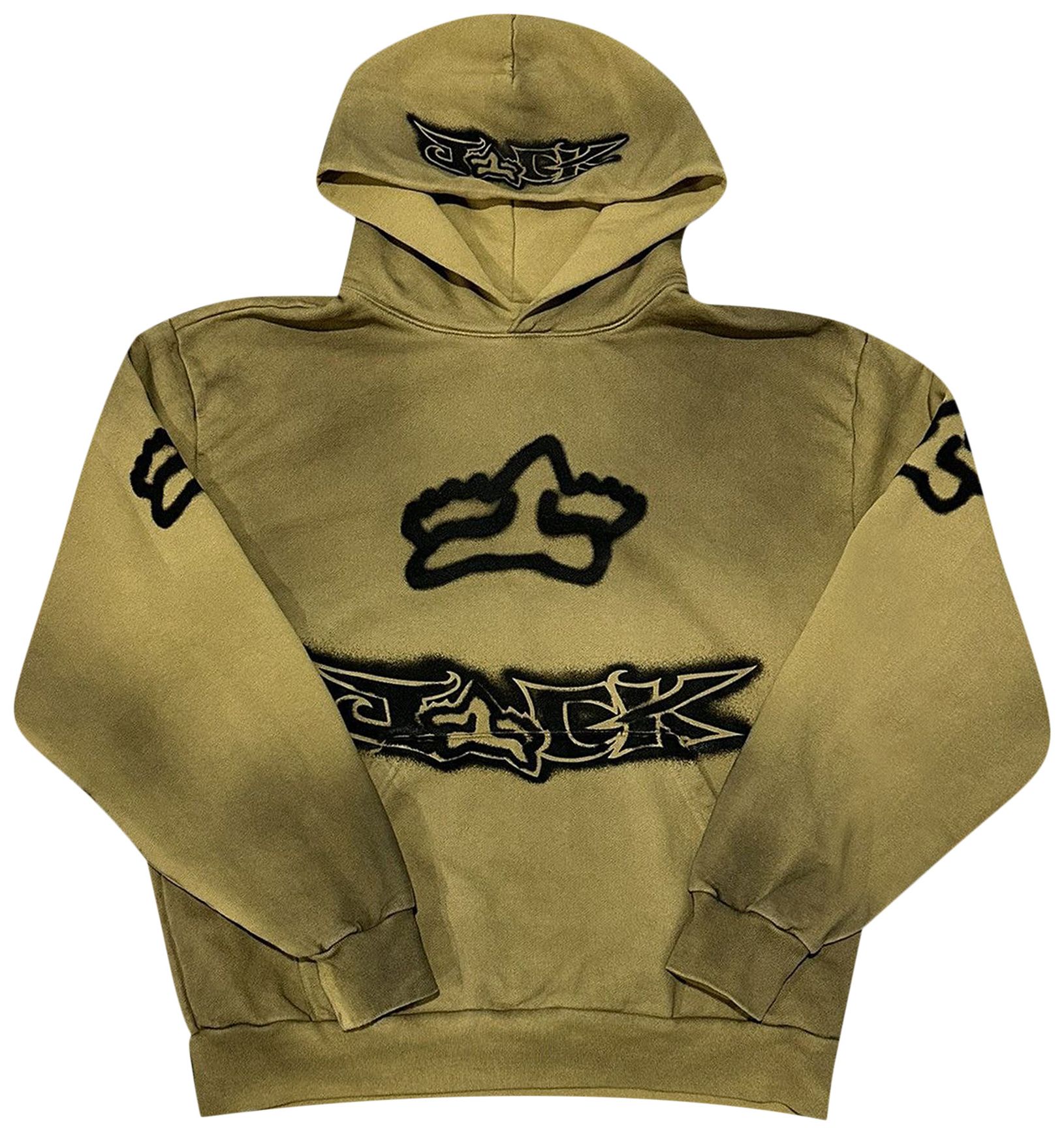 Buy Cactus Jack by Travis Scott x Fox Racing x ComplexCon Hoodie 'Tan ...