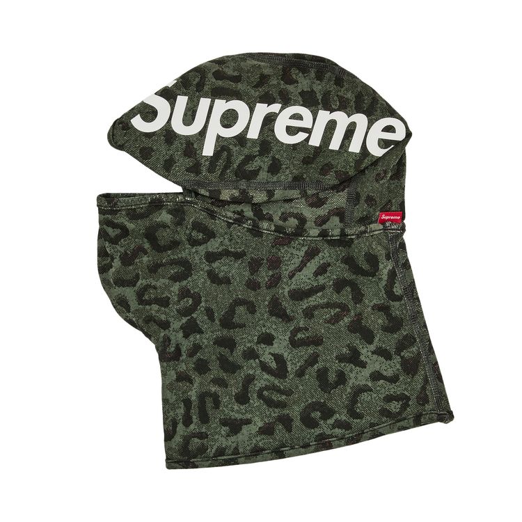 Achetez des Supreme Heat Reactive Balaclava 'Leopard' - FW24H73 LEOPARD ...