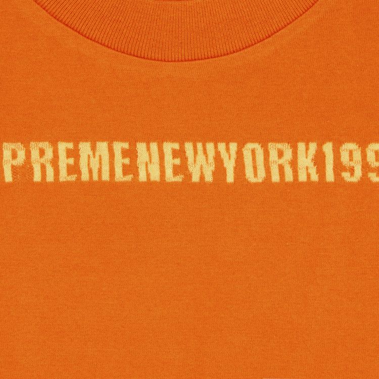 Buy Supreme Intarsia Stripe Long-Sleeve Top 'Orange' - FW24KN90 ORANGE ...