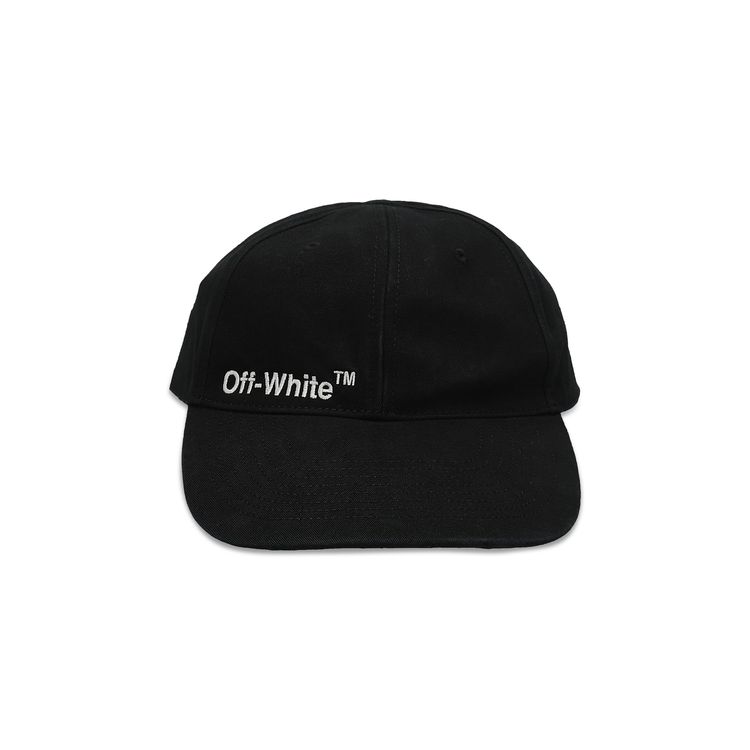 Buy Off-White Helvet Industrial Baseball Cap 'Black/White ...