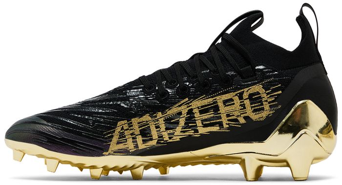 Buy Adizero Primeknit Cleats 'Black Gold Metallic' - GV9632 | GOAT
