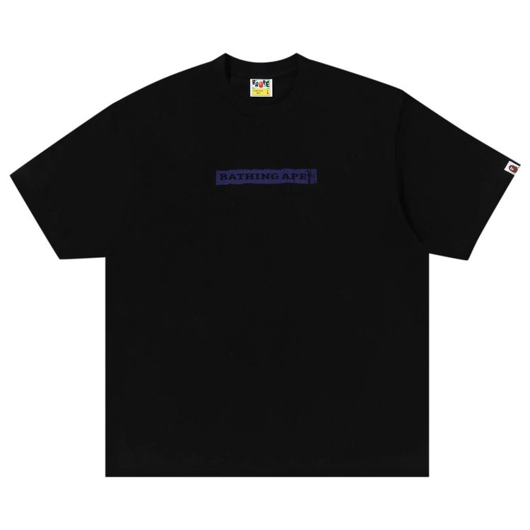 Buy BAPE Screen Print Stencil Logo Relaxed Fit Tee 'Black' - 1K80 110 ...