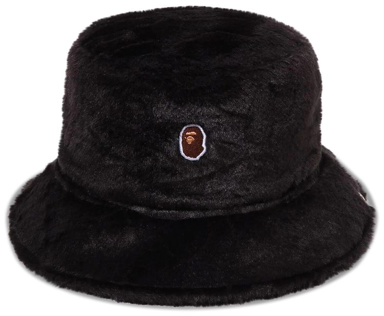 Buy BAPE Neon Camo Fur Hat 'Black' - 1K80 181 001 BLACK | GOAT