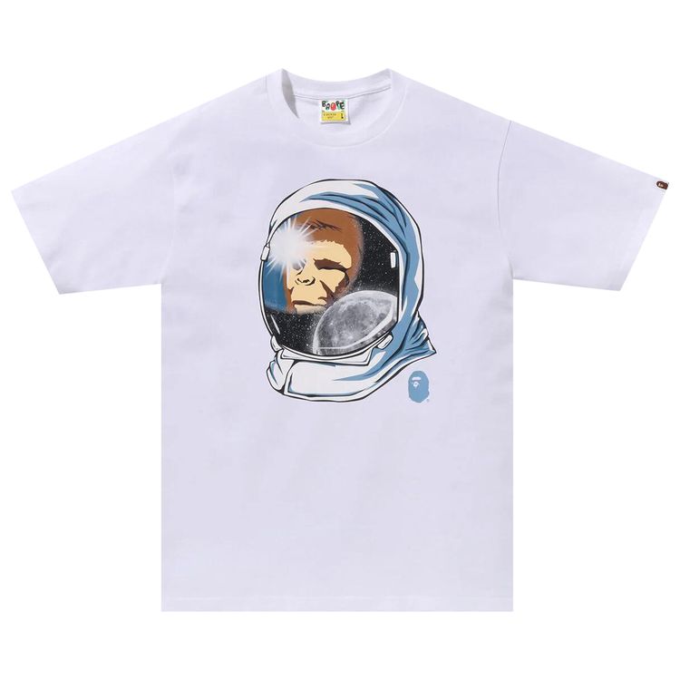 Buy BAPE Space Ape Tee 'White' - 1K70 110 014 WHITE | GOAT