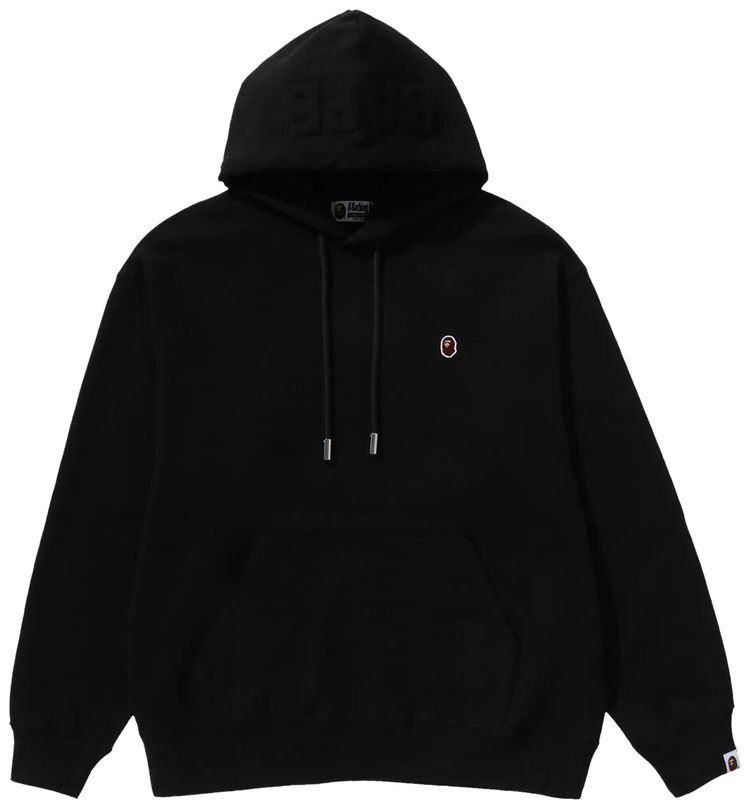 Buy Bape One Point Relaxed Fit Pullover Hoodie Black 1k80 114 309