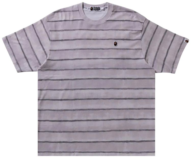 Buy BAPE Wave Pattern One Point Relaxed Fit Tee 'Grey' - 1K80 109 310 ...