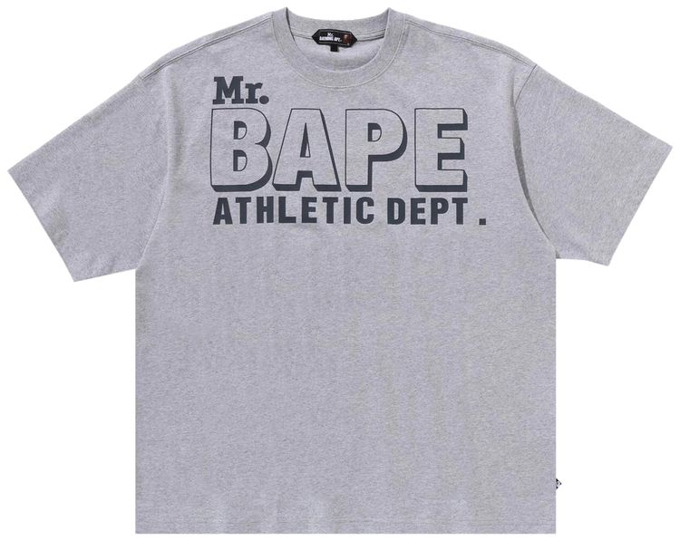 Buy BAPE Logo Tee 'Grey' - 7K80 109 301 GREY | GOAT