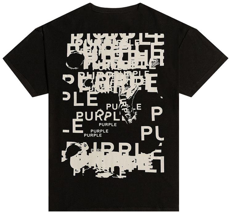 Buy PURPLE BRAND Textured Inside Out Tee 'Black' - P101 JBBP125 | GOAT